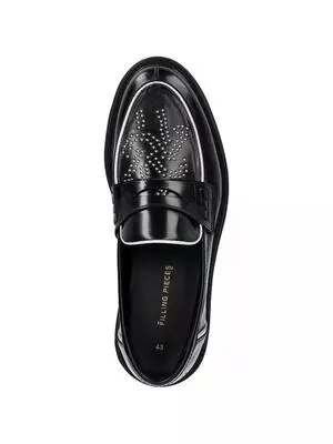 Filling Pieces Stud-embellished Loafers