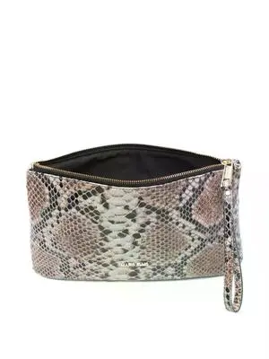 MARC ELLIS Amaya M Snake-effect Clutch Bag
