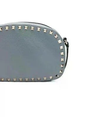 Valentino Garavani Rockstud Embellished Cross Body Bag - Blue