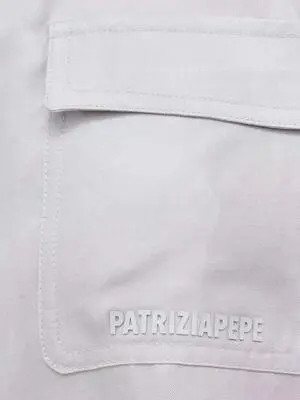 Patrizia Pepe Patch-pocket Collared Shirt