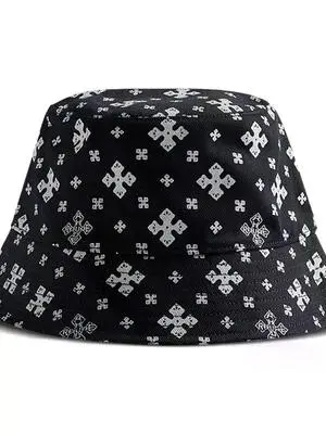 Rhude Cross Pattern Bucket Hat