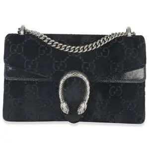 Gucci Gg Embossed Velvet Dionysus Chain Bag
