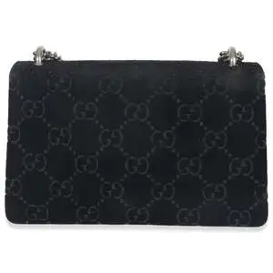 Gucci Gg Embossed Velvet Dionysus Chain Bag