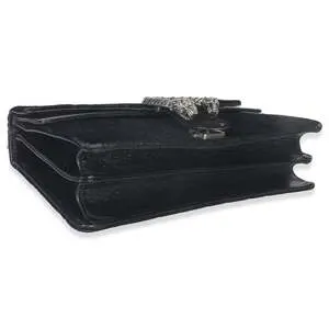 Gucci Gg Embossed Velvet Dionysus Chain Bag