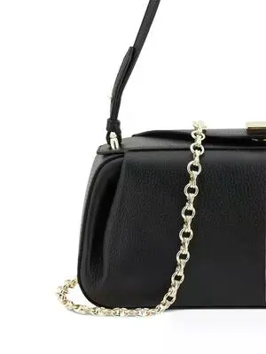 Yuzefi Pebble-grain Shoulder Bag - Black
