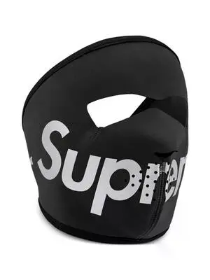 Supreme X Windstopper Logo Face Mask - Black