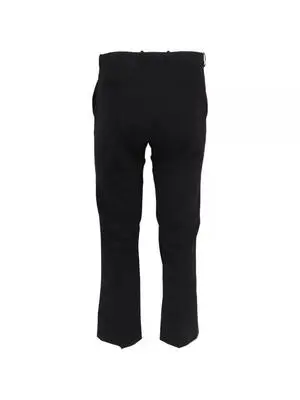 Theory Regular Fit Cropped Trousers - Black
