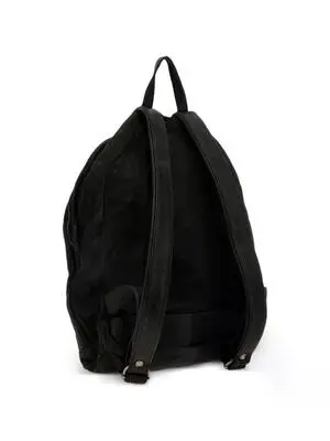 GIORGIO BRATO Zip-fastening Leather Backpack - Black