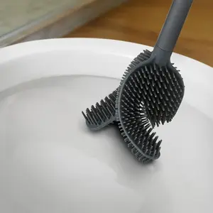 JOSEPH JOSEPH Flex 360 Luxe Advanced Toilet Brush With Stainless-steel Finish