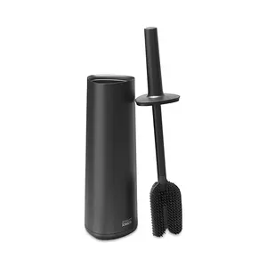 JOSEPH JOSEPH Flex 360 Advanced Toilet Brush With Matt Finish - Black