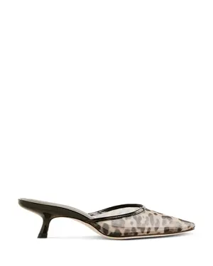 REFORMATION Wilda Kitten Mule Pumps