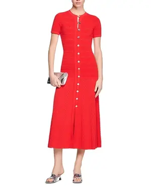 Sandro Trimmed Day Dresses