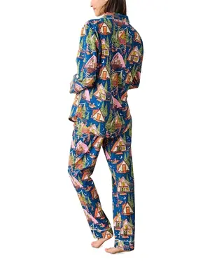 PRINTFRESH Print Fresh Bonfire Stories Long Pajama Set