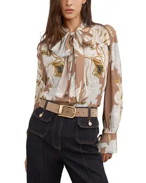 Reiss Printed Tops