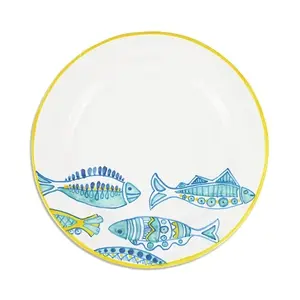 VIETRI Elba's Fish Dinner Plate - Multi