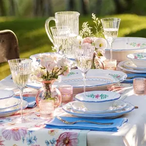 VIETRI Bella Rosa Serving Bowl