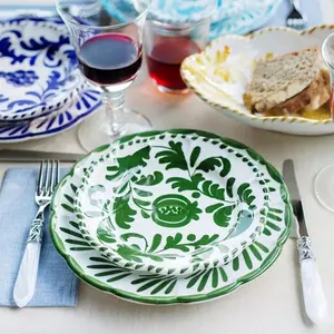 VIETRI Arezzo Dinner Plate - Green