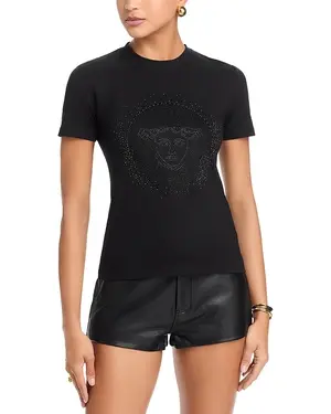 Women's Versace Black T-shirts