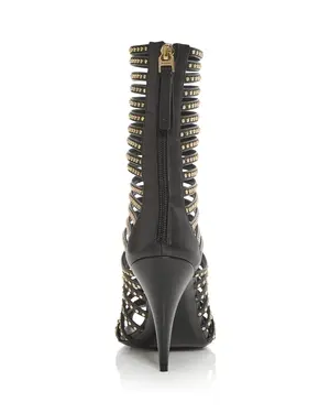 Givenchy Cage Embellished Ankle Booties