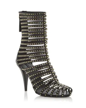 Givenchy Cage Embellished Ankle Booties