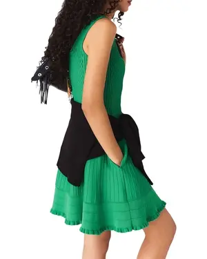 Maje Knit Skater Dress