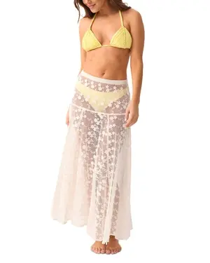 PQ SWIM Evie Lace Cover Up Skirt