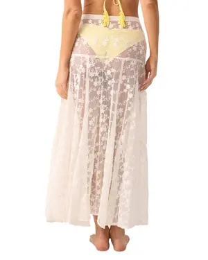 PQ SWIM Evie Lace Cover Up Skirt