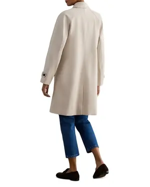 HOBBS LONDON Vivienne Trench Coat - Buff Grey
