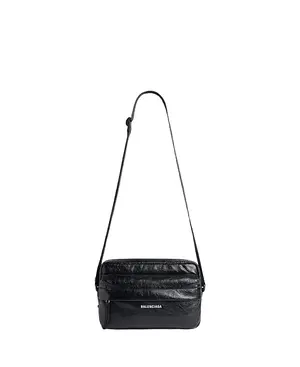 Balenciaga Explorer Camera Bag - Black