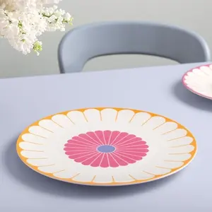 VILLEROY & BOCH Fleur Couleur Large Round Serving Platter