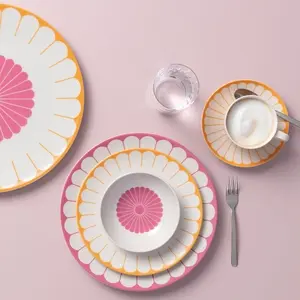 VILLEROY & BOCH Fleur Couleur Large Round Serving Platter