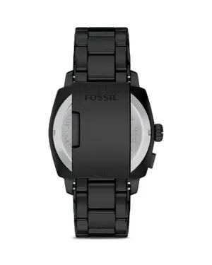 Fossil Machine Big Tic 41mm Watch - Black/black