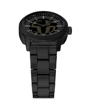 Fossil Machine Big Tic 41mm Watch - Black/black