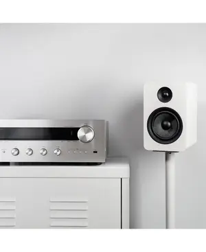 KANTO Sp26pl 26" Bookshelf Speaker Stands With Rotating Top Plates And Cable Management Pair