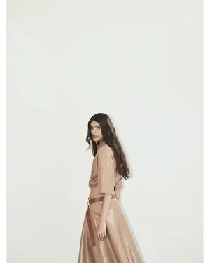 Citizens Of Humanity Maude U-neck Tee - Cocoa