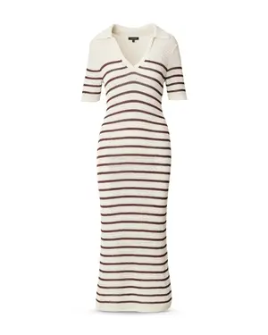Rag & Bone Costi Short Sleeve Polo Dress