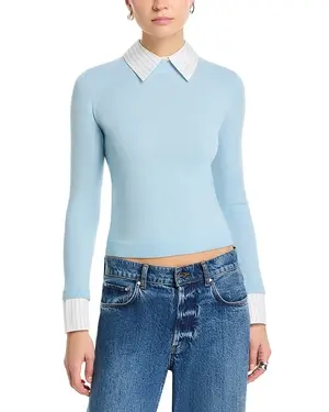 Alice And Olivia Collared Sweaters