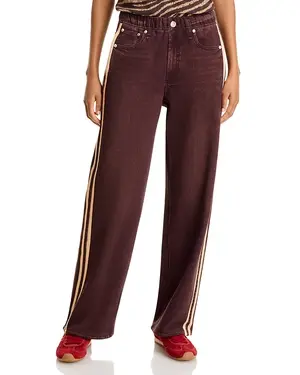 Rag & Bone Miramar Terry Track Pants Chocolate
