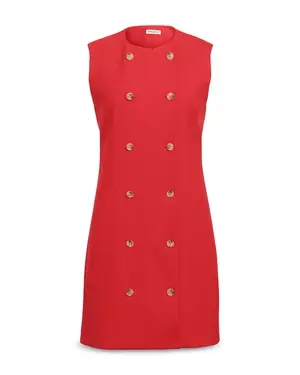 ARGENT Double-breasted Mini Dress