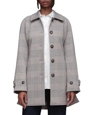Bagatelle Knit Jacquard Topper Coat