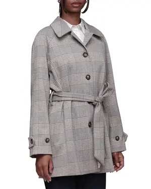 Bagatelle Knit Jacquard Topper Coat