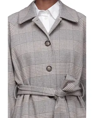 Bagatelle Knit Jacquard Topper Coat