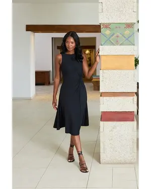 Miraclesuit Fit & Flare Shaping Dress