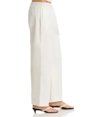 ATM Anthony Thomas Melillo Judo" Wide-leg Cotton Pants - White
