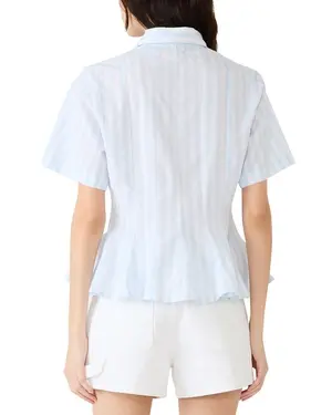 Steve Madden Peplum Top