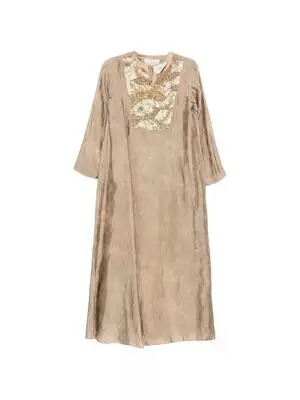 SHATHA ESSA Sequin Embellished Dress