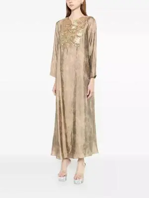 SHATHA ESSA Sequin Embellished Dress