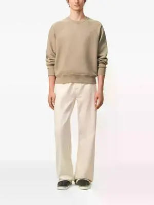 AMI Paris Embossed De Coeur Raglan Sweatshirt