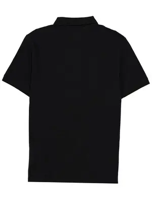Stone Island Polo With Logo - Black