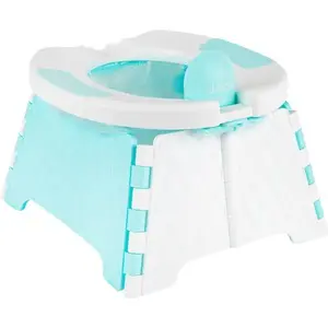 JOOL BABY Portable Potty Chair With Travel Bag - Aqua